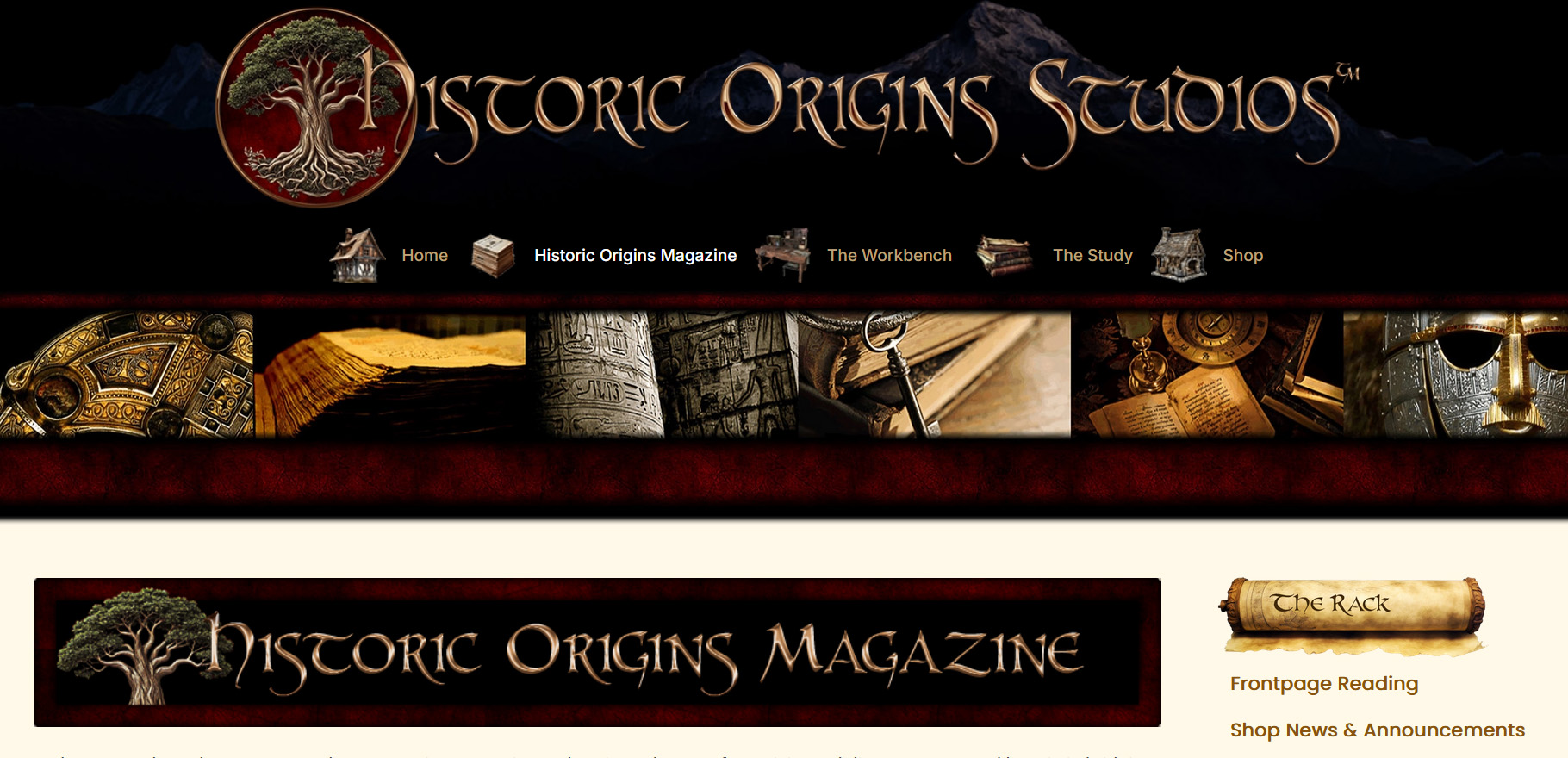 Historic Origins Studios - Historic Origins Magazine Intro